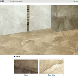 Olympia Regal Flamed Finish Porcelain Tiles Color: Blue, Charcoal ...