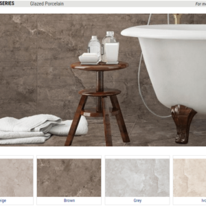 Olympia Regal Flamed Finish Porcelain Tiles Color: Blue, Charcoal ...