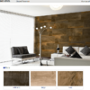 Olympia Regal Flamed Finish Porcelain Tiles Color: Blue, Charcoal ...
